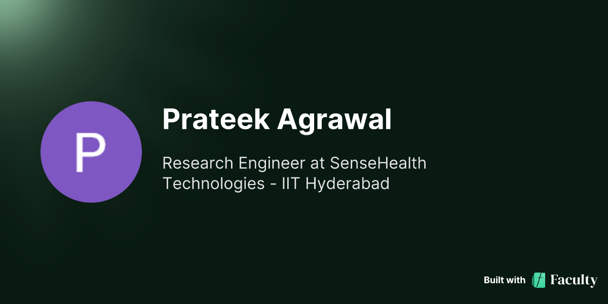 Prateek Agrawal